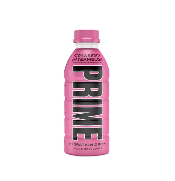 PRIME Hydration USA Strawberry Watermelon Sports Drink 500ml - Past ...